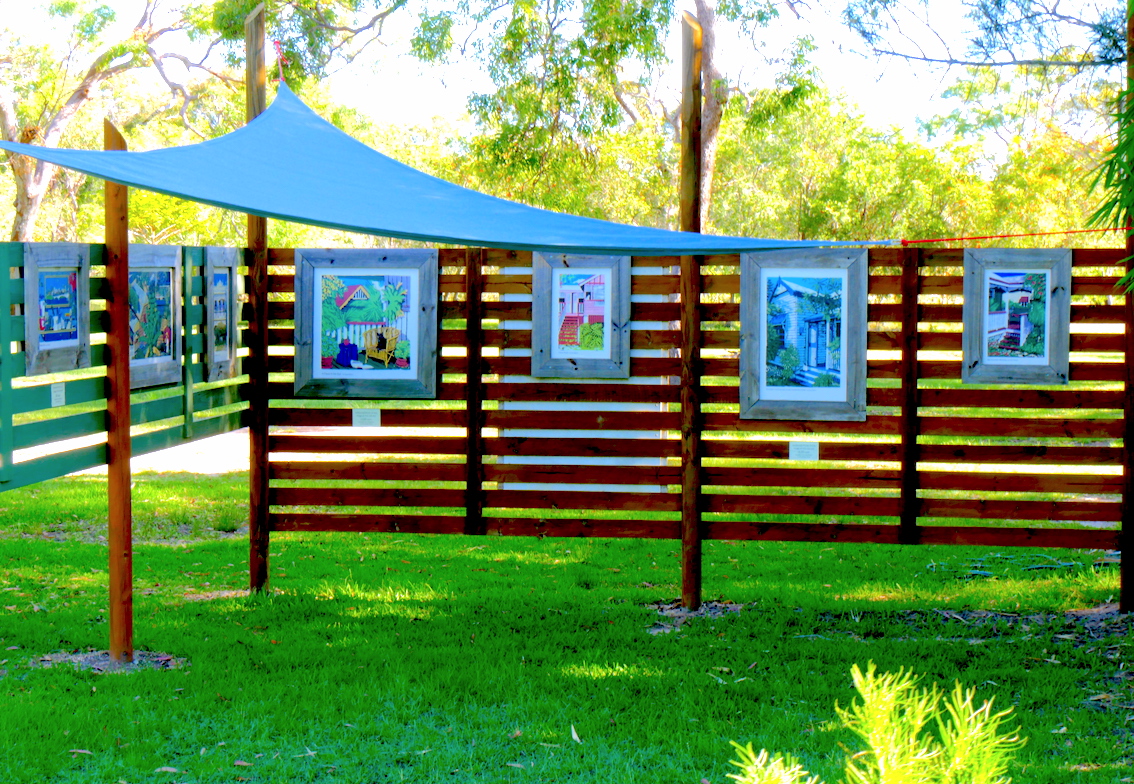 Art outdoors and other surprises